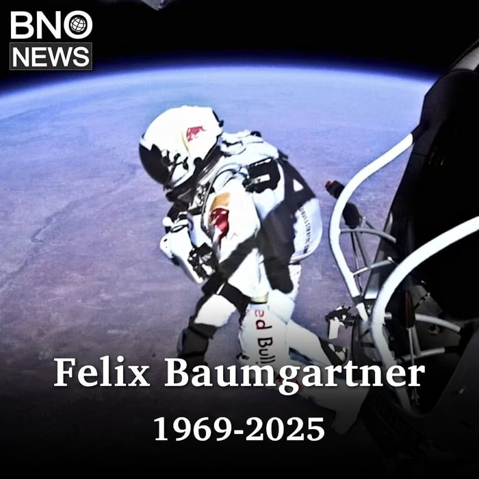 RIP Felix. He died in a paragliding accident in Italy - 9GAG