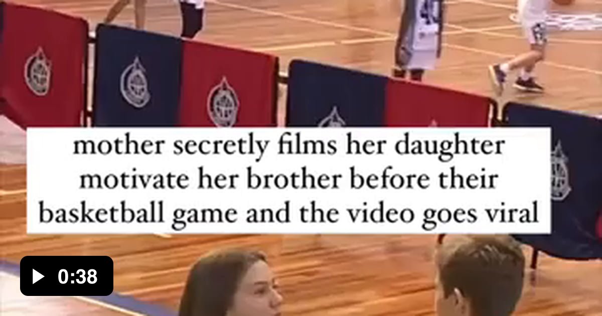 Sister motivating brother - 9GAG