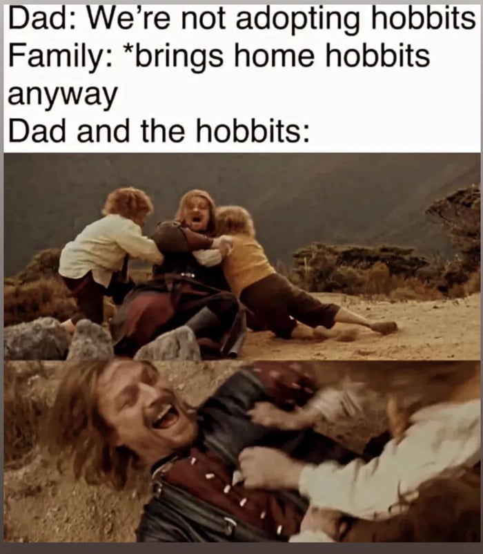 Cute little hobbitses - 9GAG