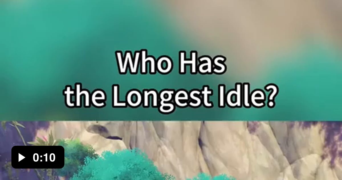 Who has the longest idle? - 9GAG