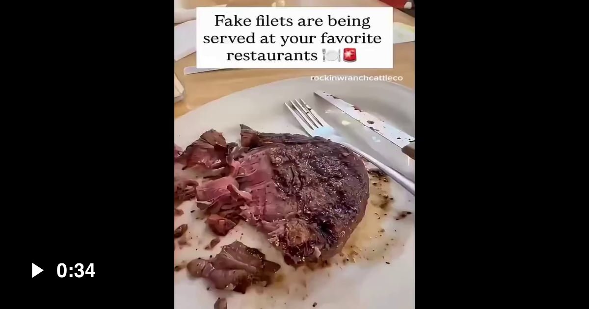 Meat Glue-Steaks may not be what one would expect - 9GAG