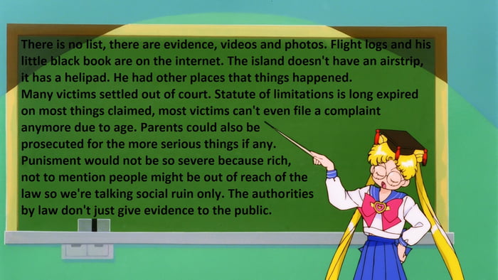 I'm just gonna leave some things here for you people so we don't have ...