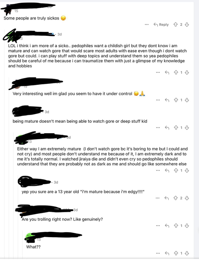 Oh boy oh boy she is SO edgy 😳😳 - 9GAG