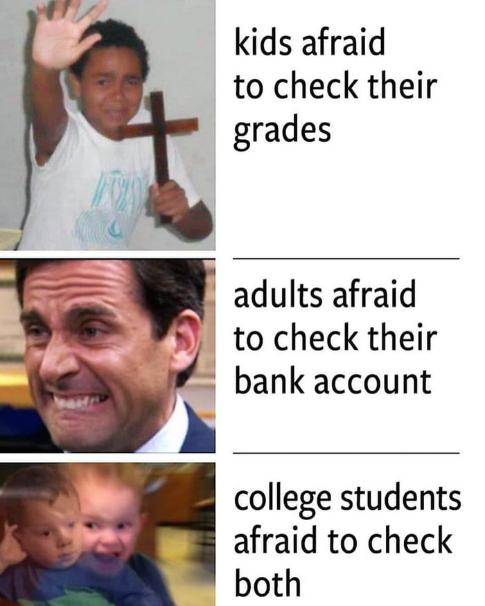 Collage students😢😂 - 9GAG