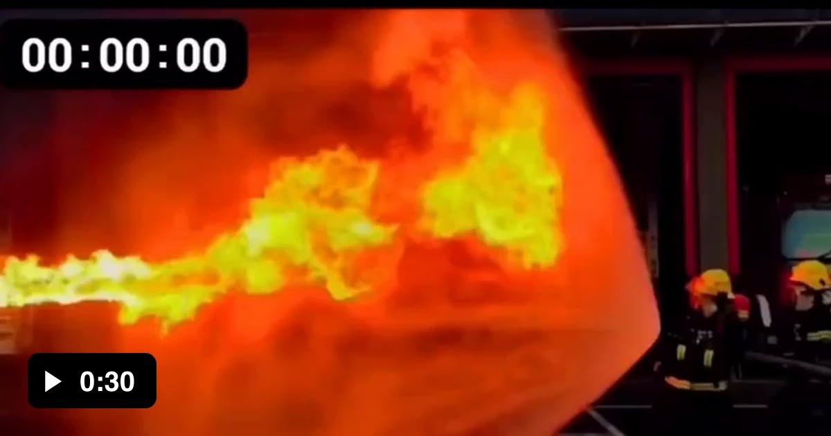 Water shield for firefighters. By creating a water barrier ...