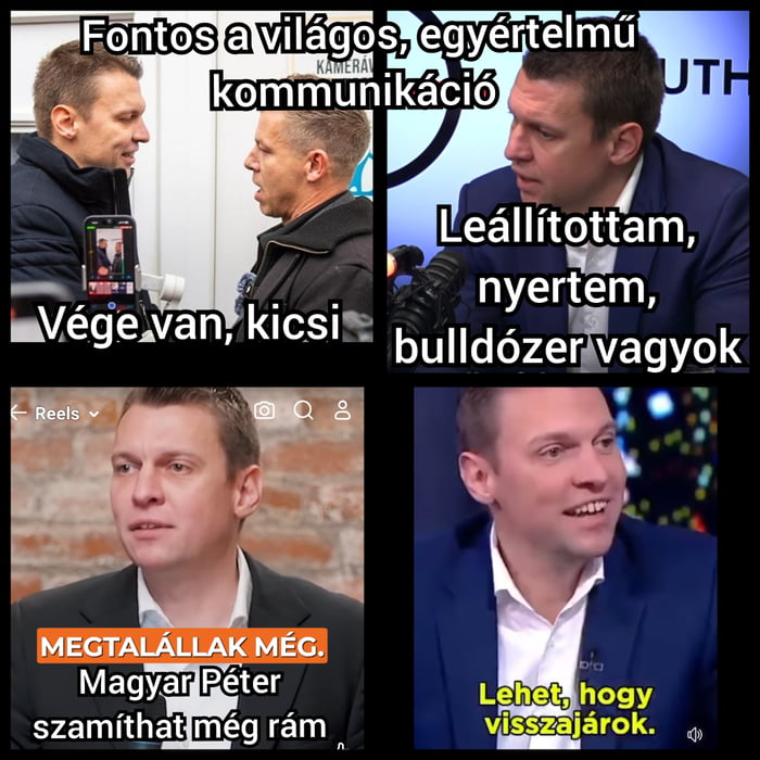 Most akkor ki nyert és mit, és most megállt akkor Magyar Péter vagy nem ...