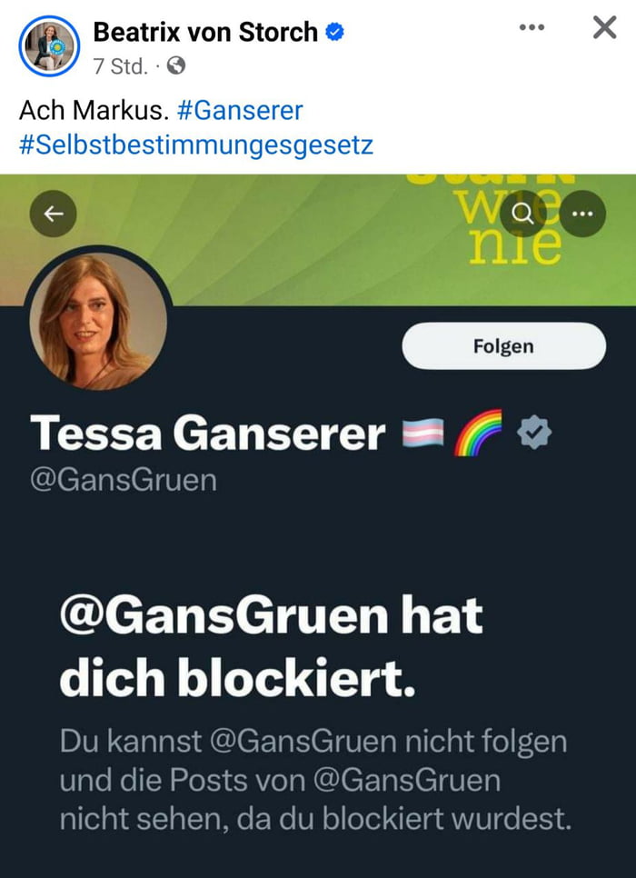 Schneidet der Gans endlich mal den Schwanz ab. - 9GAG