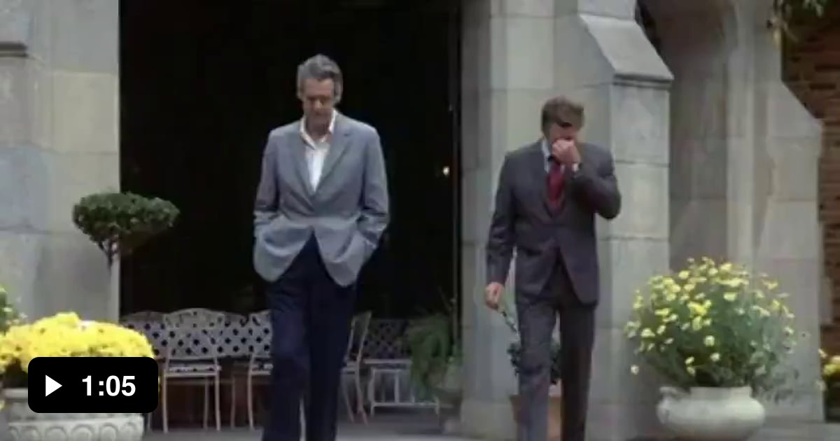 Scene from the movie "Executive Action" 1973 - Burt Lancaster talks ...