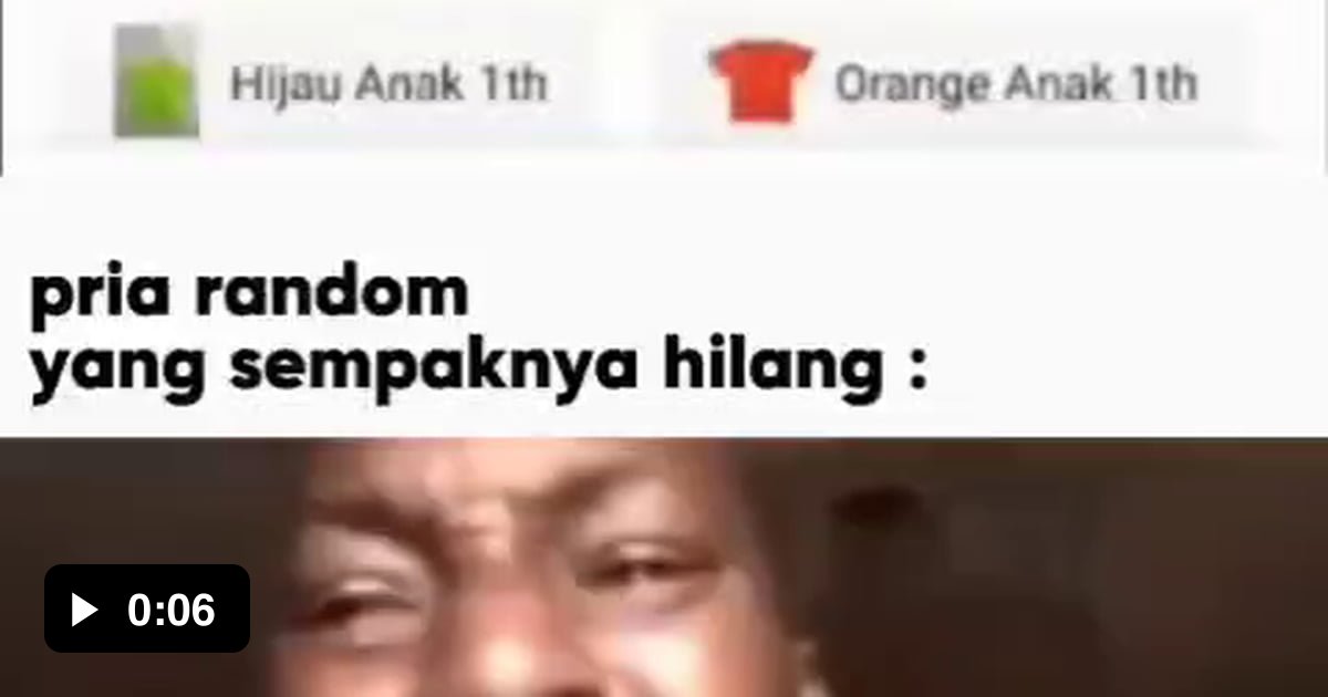 Bayangin ketika kamu yang jadi pria random - 9GAG