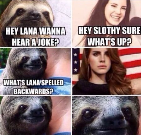 Sloth’s Anal-ysis - 9GAG