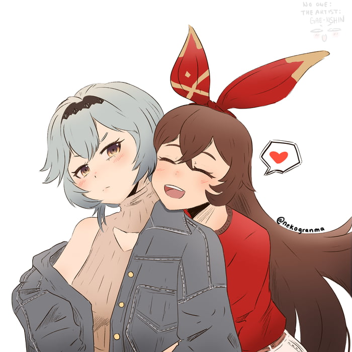 Just droppin' some Eula and Amber - 9GAG