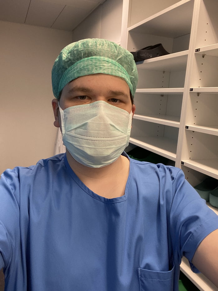 First internship day as a surgical representative. I nearly passed out ...