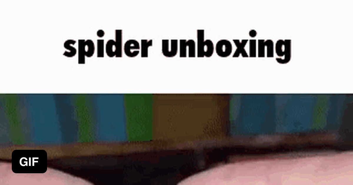 Spider unboxing - 9GAG