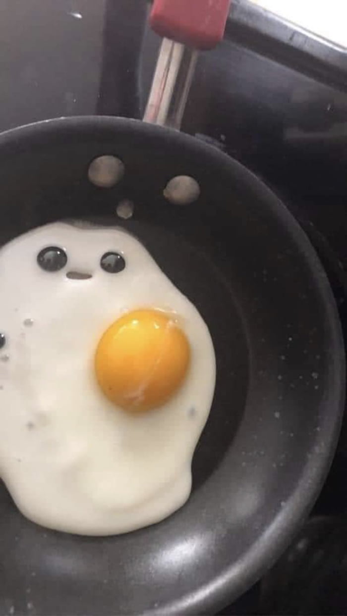 Cute fried egg - 9GAG