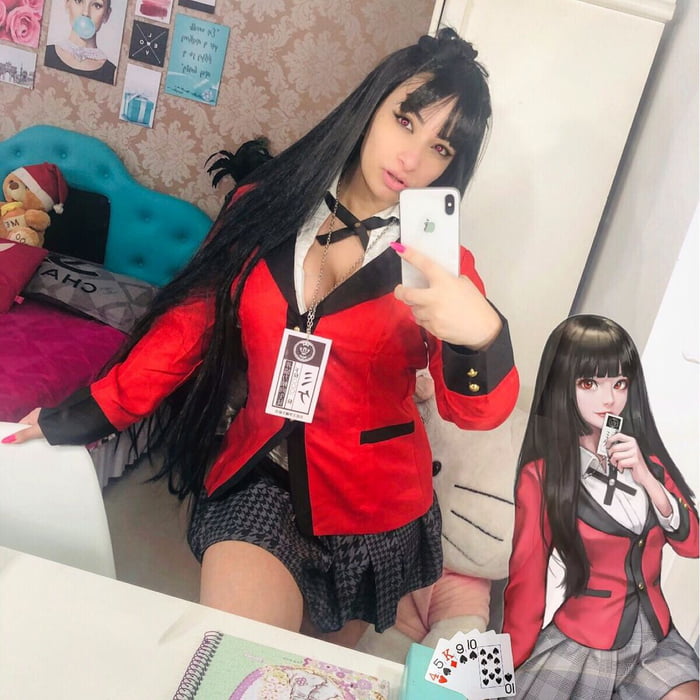 Jabamy Yumeko Cosplay By Emanuelly Raquel 9gag