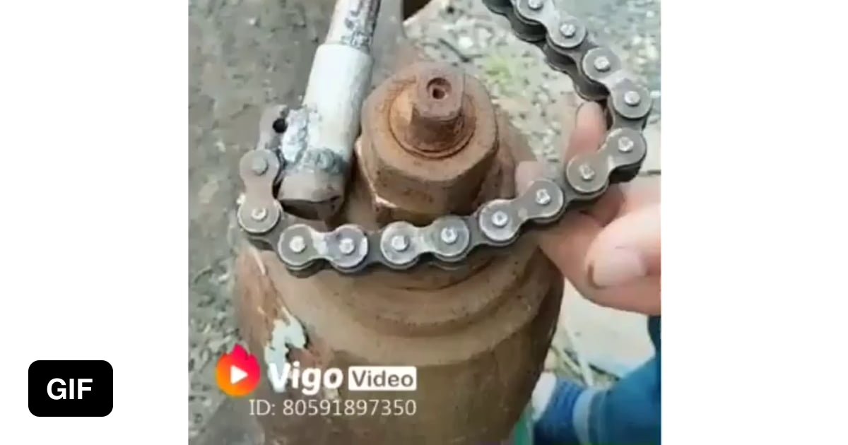 DIY Chain Wrench - 9GAG