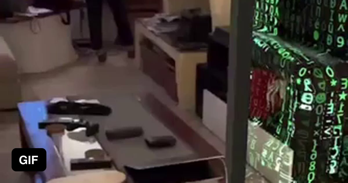 Matrix effect with LIDAR, Unity, and ARKit - 9GAG