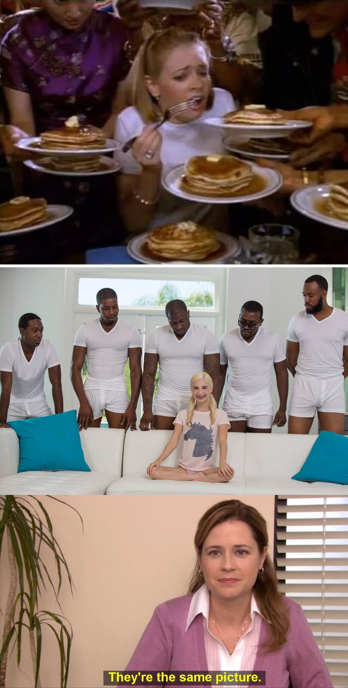 I can't be the only one that sees this in the top picture - 9GAG