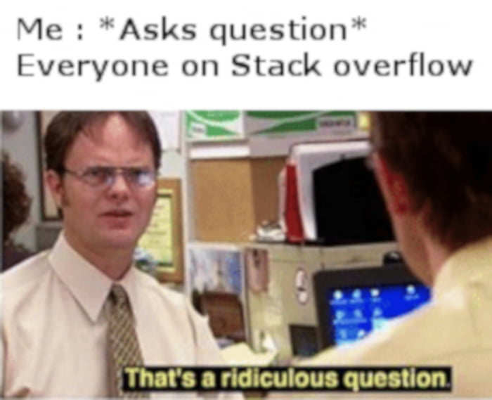 StackOverflow in a nutshell - 9GAG