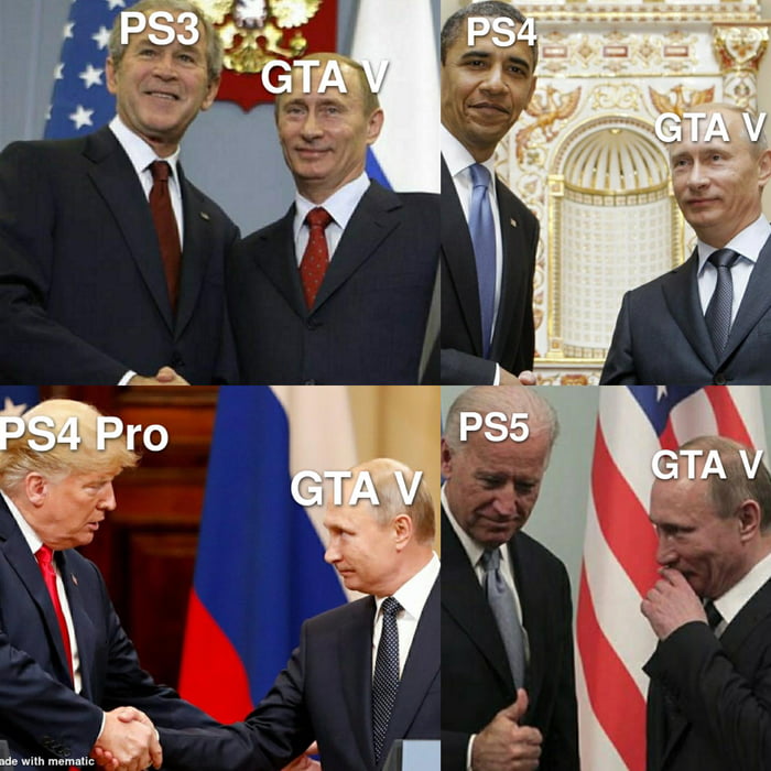 GTA V = Putin - 9GAG