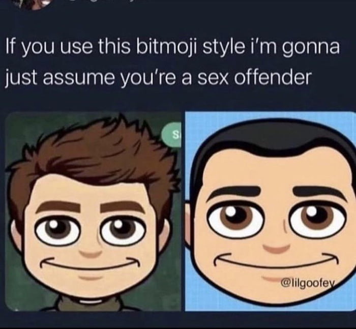 If you have this bitmoji, change it. - 9GAG