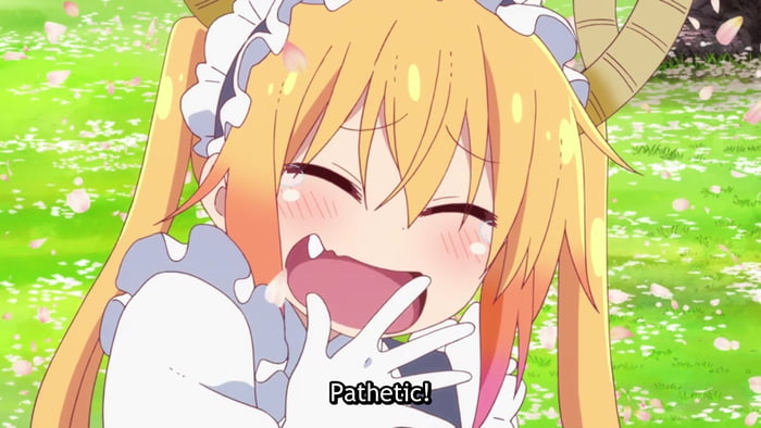 POV: She just saw how small your pp is. - 9GAG