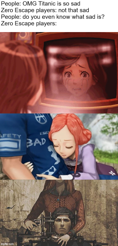 Gave Zero Escape visual novels another playthrough - 9GAG