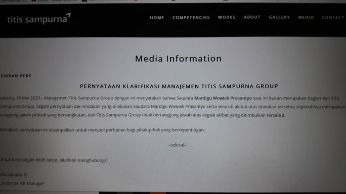 Kan udah gw bilang jangan dengerin omongannya Pak Mardigu.. - 9GAG