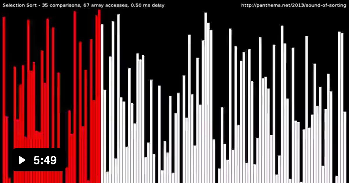 Sorting algorithms are satisfying - 9GAG