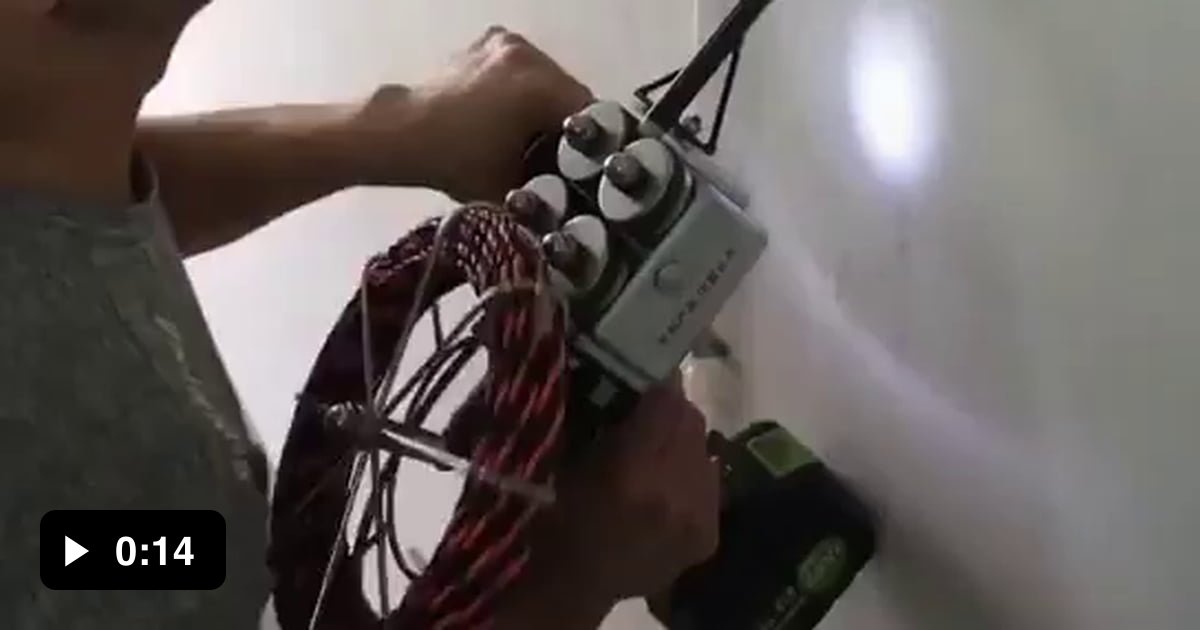 A machine to thread wire through tubing - 9GAG