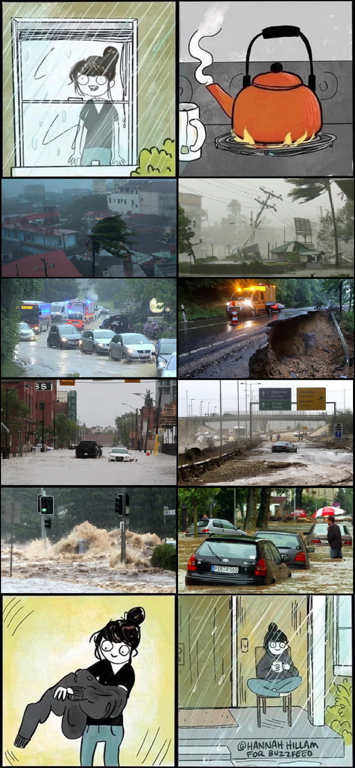 Anyone else love rain? - 9GAG