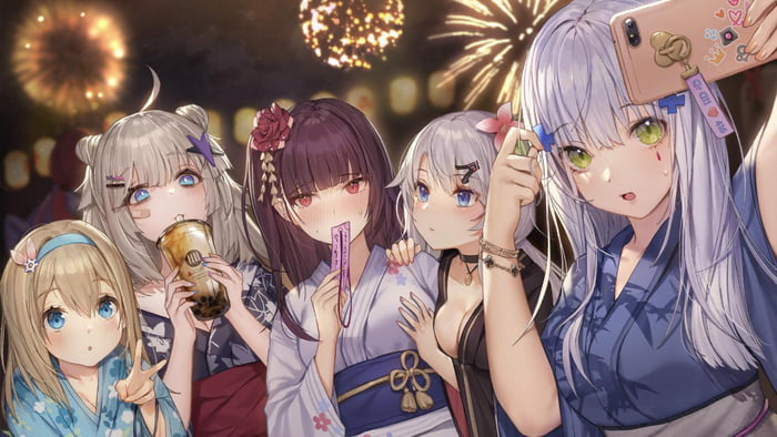 Girls Frontline JP Server login screen - 9GAG