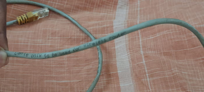 Seems rather problematic for a cable - 9GAG