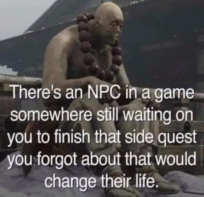 Poor npc - 9GAG
