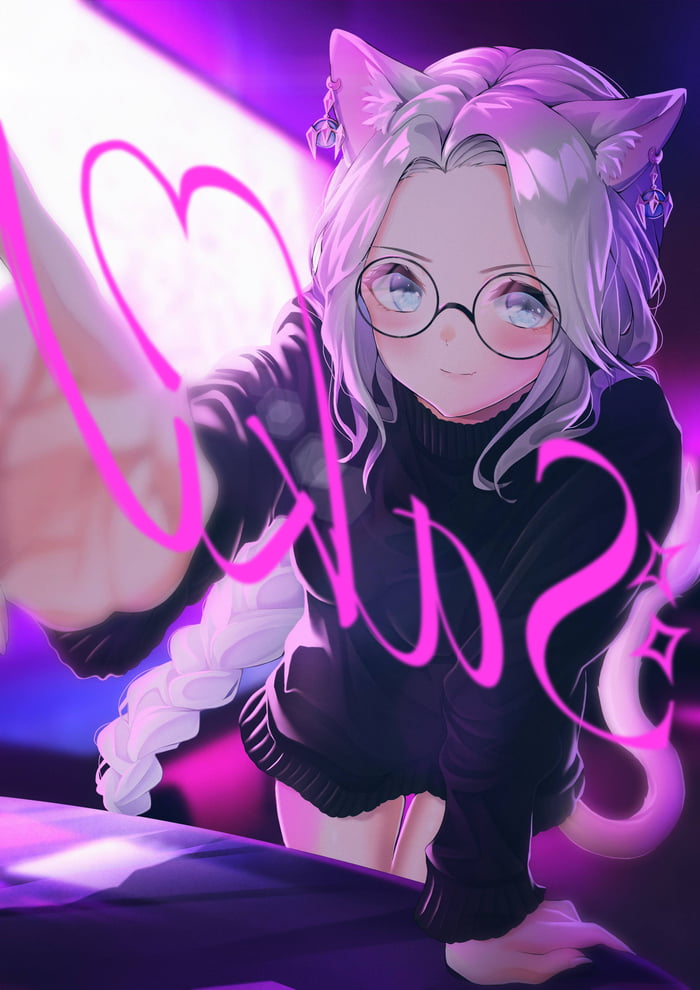 Neon Neko - 9GAG