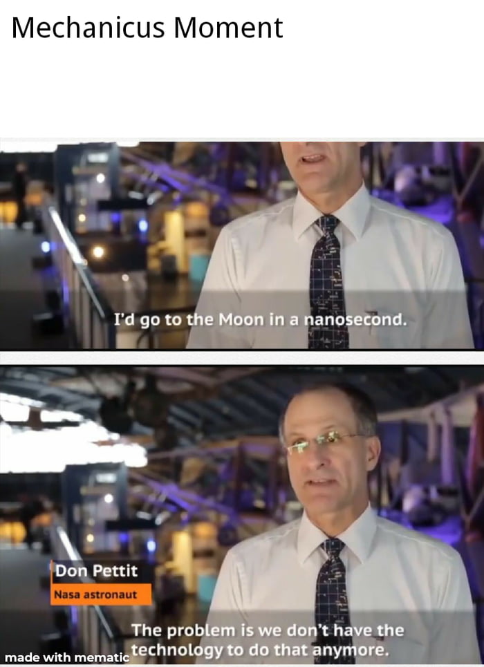 Mechanicus Moment - 9GAG
