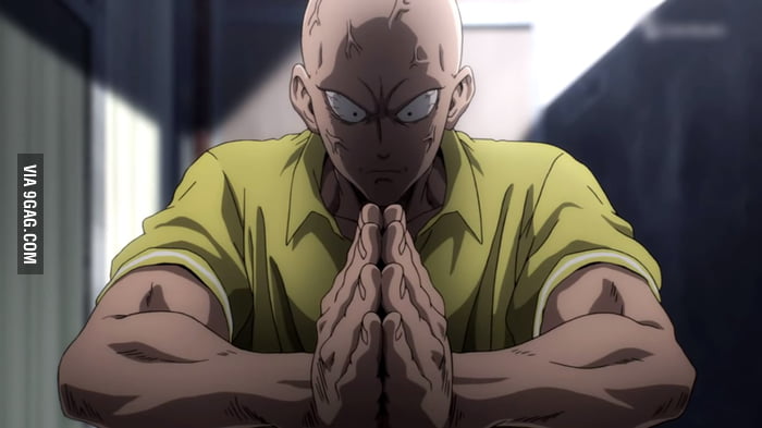 Saitama's Most serious face.... - 9GAG