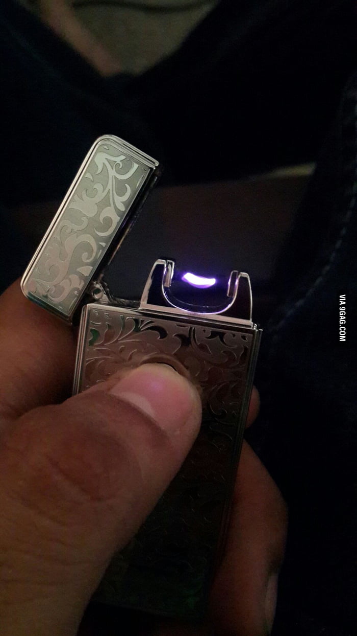 Got my hands on an arc lighter! - 9GAG