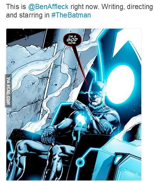 Batfleck is the god now - 9GAG