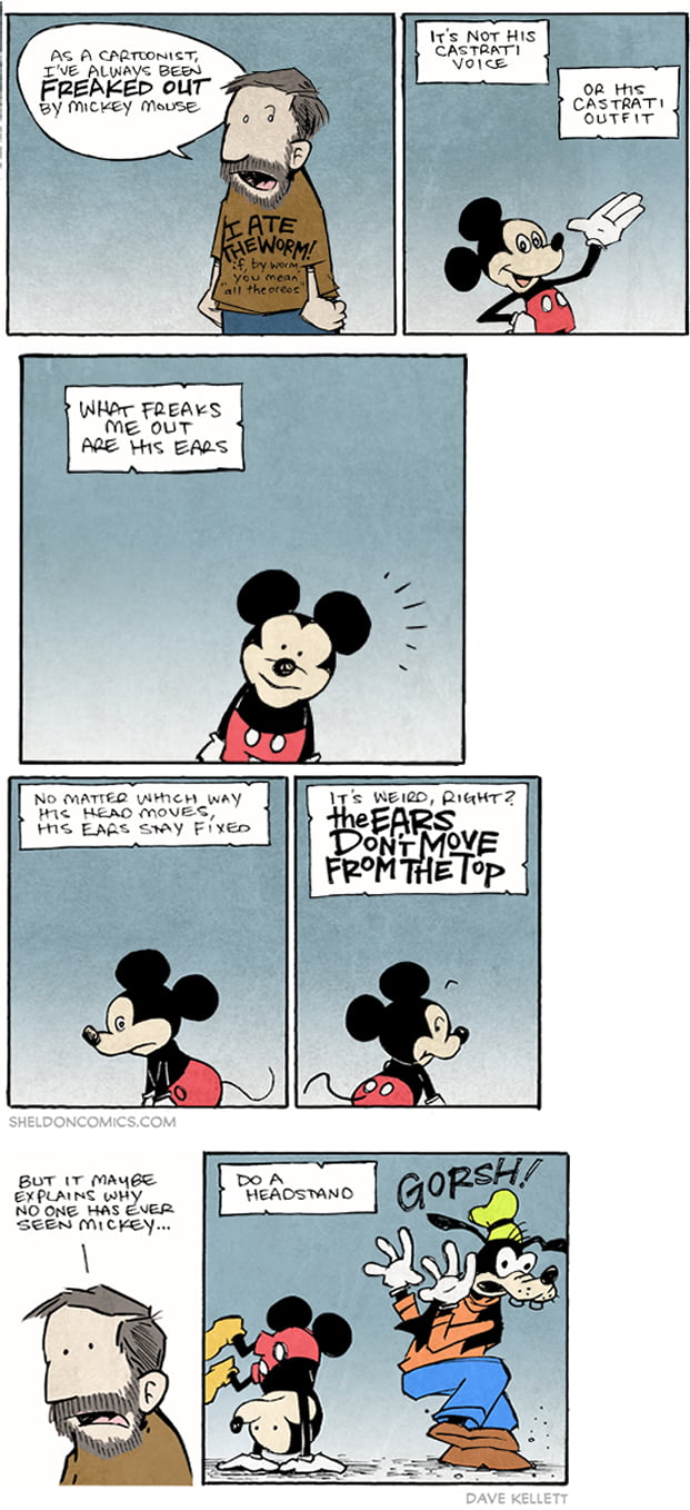 Mickey Mouse Freaks Me Out - 9GAG