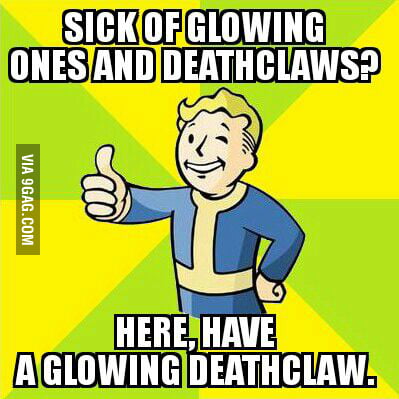 Fallout 4 logic. - 9GAG