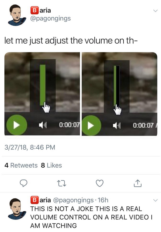 This horizontal volume control - 9GAG