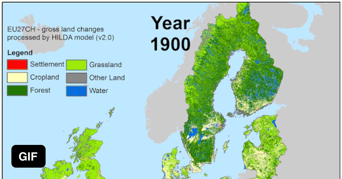European reforestation. Also, did you know that Europe has the most ...