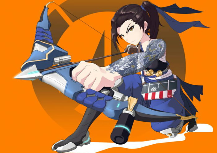 Hanzo girl form - 9GAG
