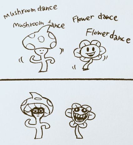 Plant dance [Undertale] - 9GAG