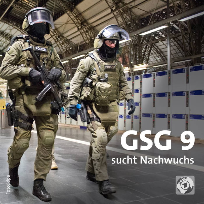 German news: GSG 9 is looking for new recruits! (Your chance to join ...