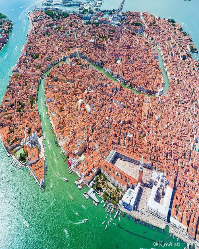 Venice, view from above. - 9GAG