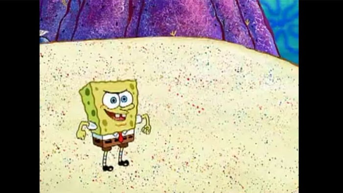 Ohhh when u pause spongebob its always a fun pic.. - 9GAG