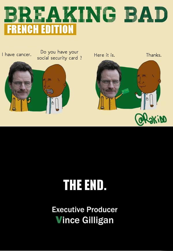 That's probably why most of our TV shows are boring af. - 9GAG