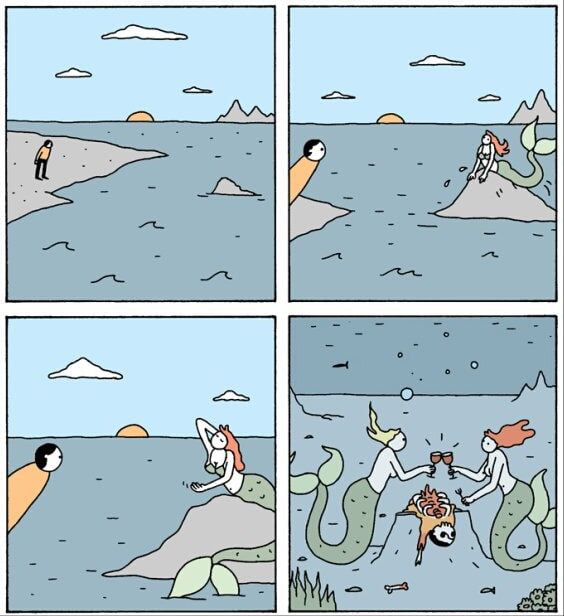 Mermaid is a trap - 9GAG
